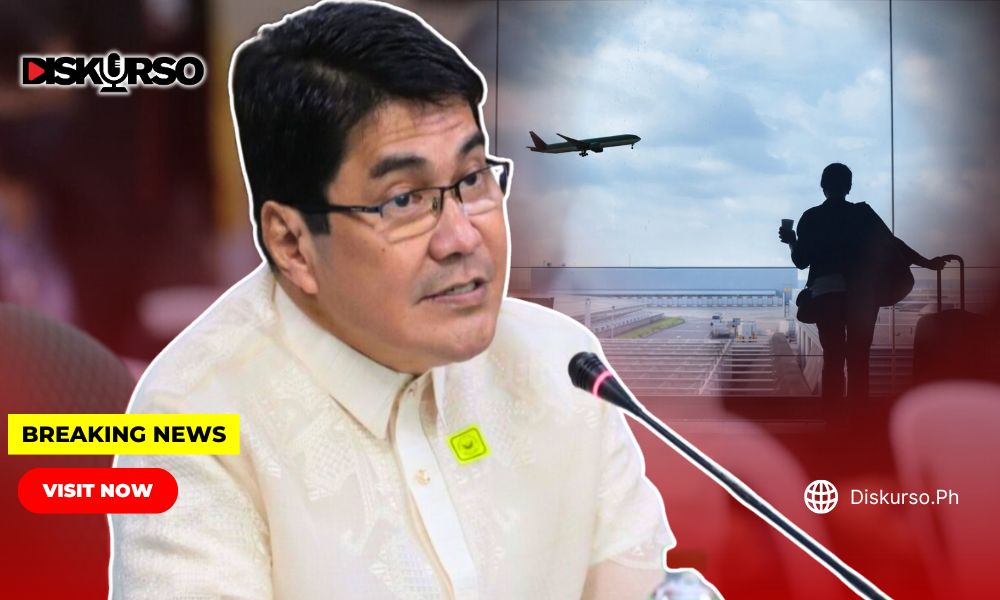 Bye-bye travel tax! Erwin Tulfo may panukalang alisin singil sa mga Pinoy traveler | Diskurso PH