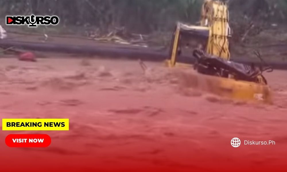 Lusaran River surges after typhoon Ada rains | Diskurso PH