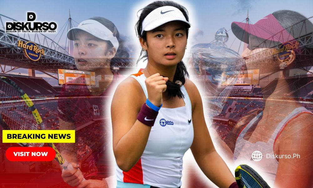Alex Eala, nag-iwan ng marka sa kasaysayan ng Tennis | Diskurso PH