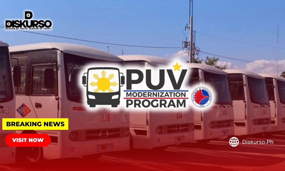 Programa sa Modernisasyon ng Pampasaherong Sasakyan (PUVMP) | Diskurso PH