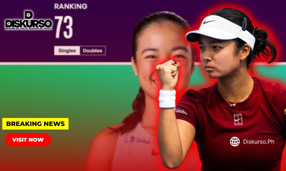 Alex Eala, umangat pa sa WTA rankings sa No. 72 | Diskurso PH