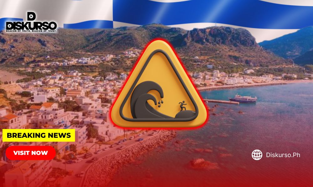 Crete, Greece, may Tsunami Alert Dahil sa Malakas na Lindol! | Diskurso PH