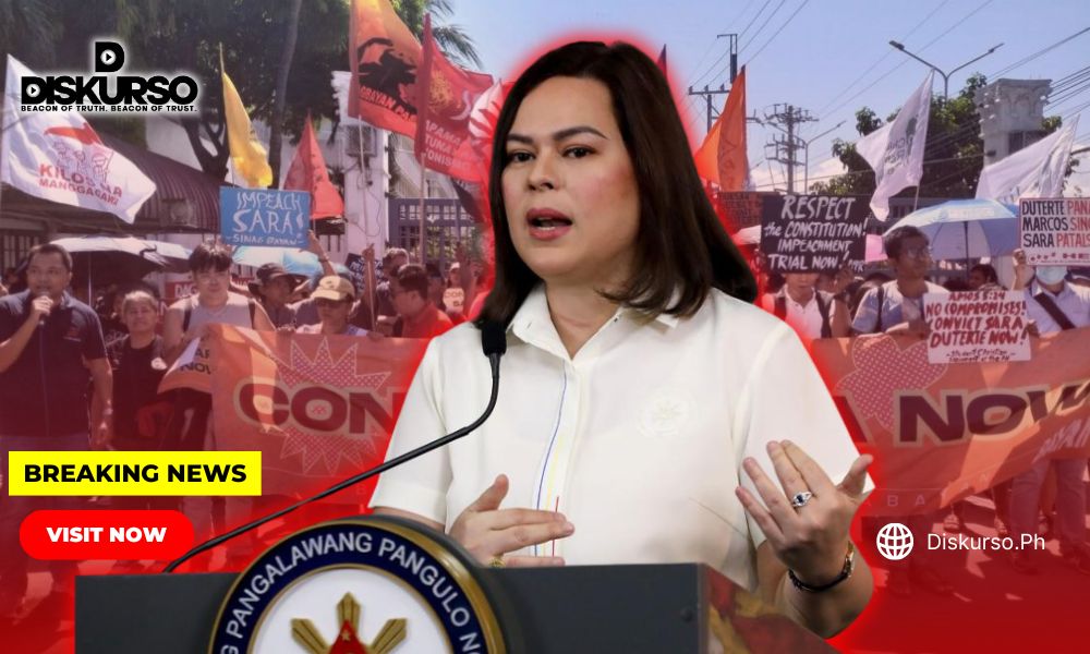 Nagsimula na! Mga raliyista sa Senado, iginiit ang agarang impeachment trial kay Duterte ...