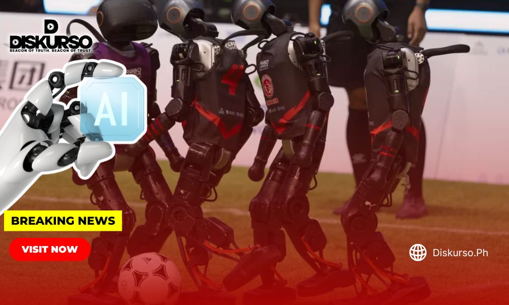 Mga Robot, Naglaban sa Soccer Match sa Beijing, China! | Diskurso PH