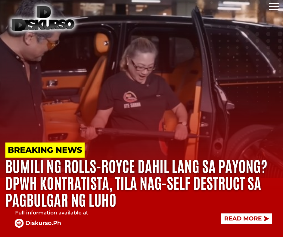 Bumili ng Rolls-Royce dahil lang sa payong? DPWH kontratista, tila nag-self destruct sa ...