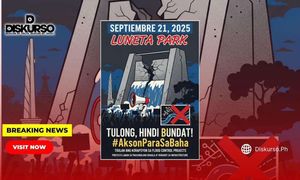 Kumakalat na panawagan sa social media para sa rally sa Luneta sa Setyembre 21 | Diskurso PH