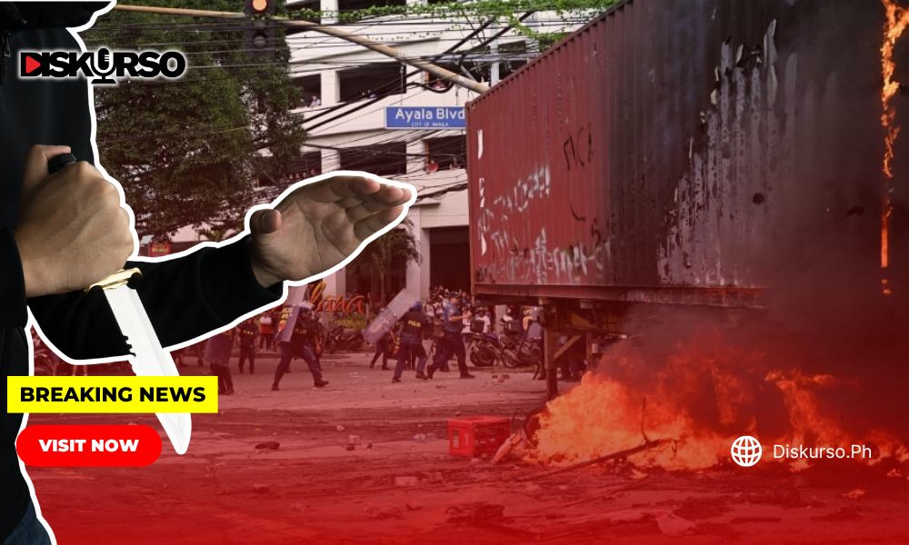 Lalaki patay sa saksak sa anti-korapsyon rally sa Maynila | Diskurso PH