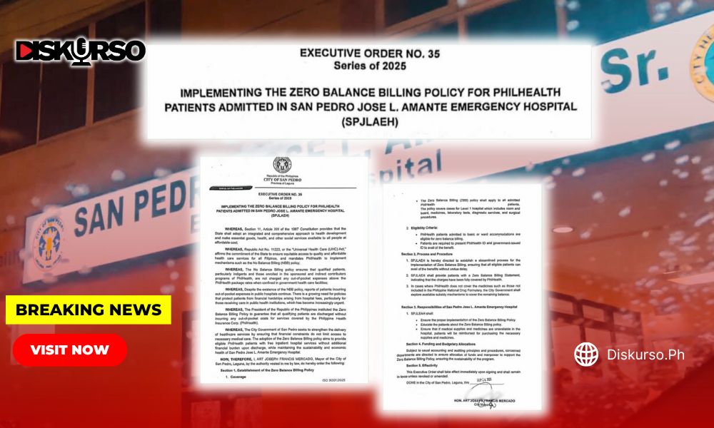 San Pedro LGU, ipapatupad ang ‘zero balance billing policy’ sa San ...