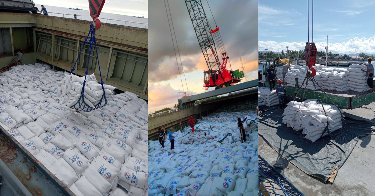 35K sako ng P20 bigas dumating na sa Cebu sa ilalim ng pilot program ...