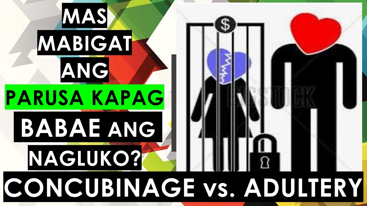Adulty and Concubinage: Pangangalunya | Diskurso PH