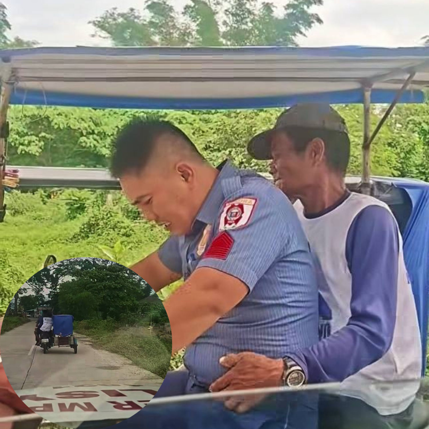 Police compassion sparks debate after officer drives drunk tricycle ...