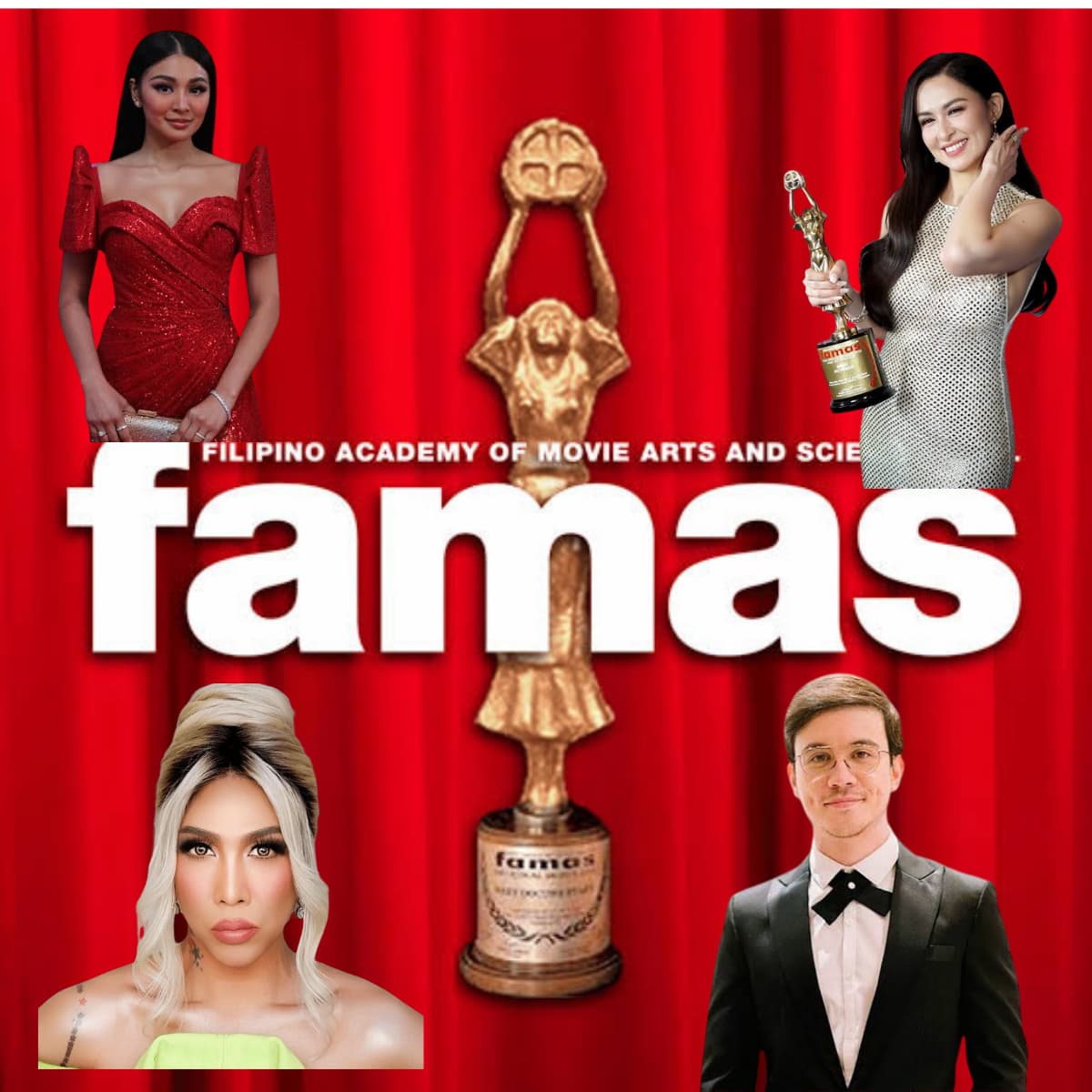 Marian Rivera, Vice Ganda at Arjo Atayde, nanguna sa gabi ng 73rd FAMAS ...
