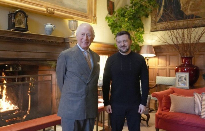 Nakipagpulong si Pangulong Zelenskyy kay Haring Charles III ng UK ...
