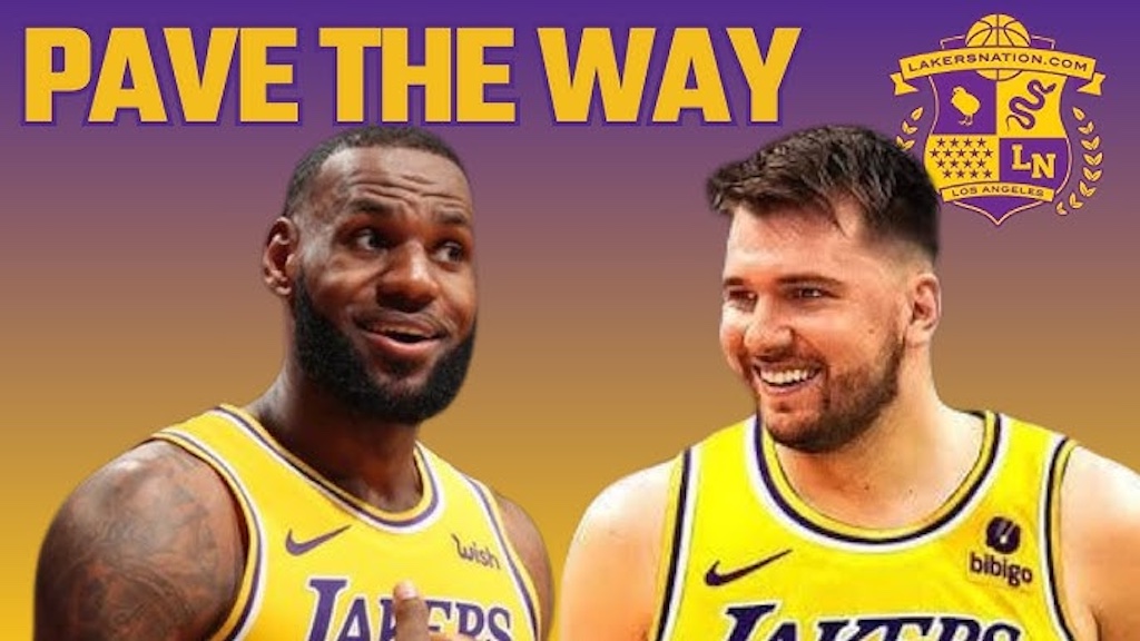 LeBron James Pinasigla ng Bagong Lakers Teammate na si Luka Doncic | Diskurso PH