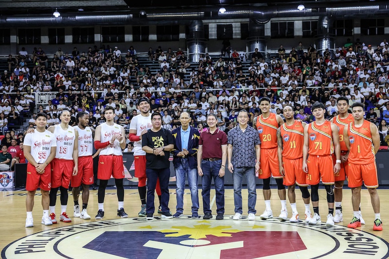 PBA ipinagdiriwang ang 50th anniversary sa isang retro-inspired na laro | Diskurso PH