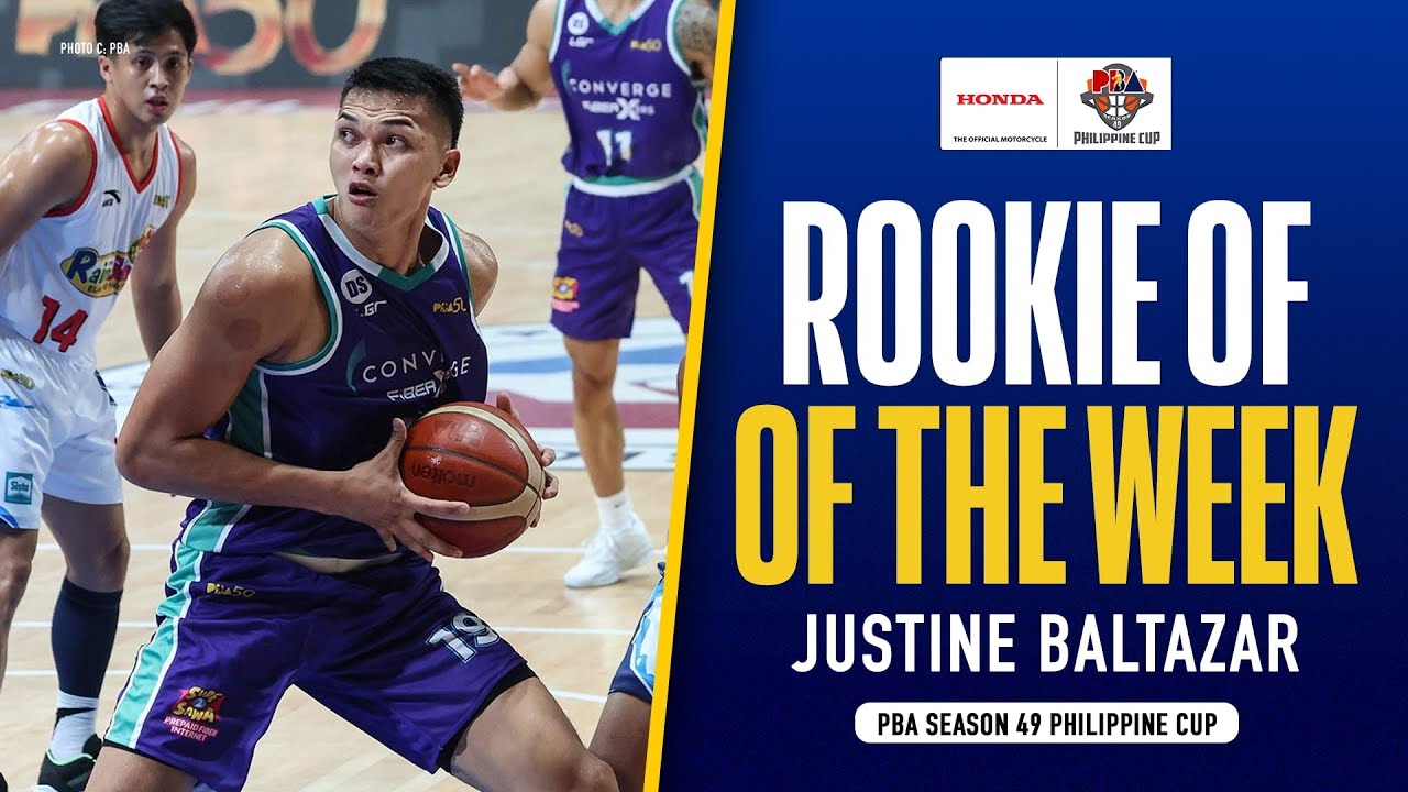 PBA: BALTAZAR, LUMALAKAS! Twin Tower ng Converge, hinakot ang Player of ...