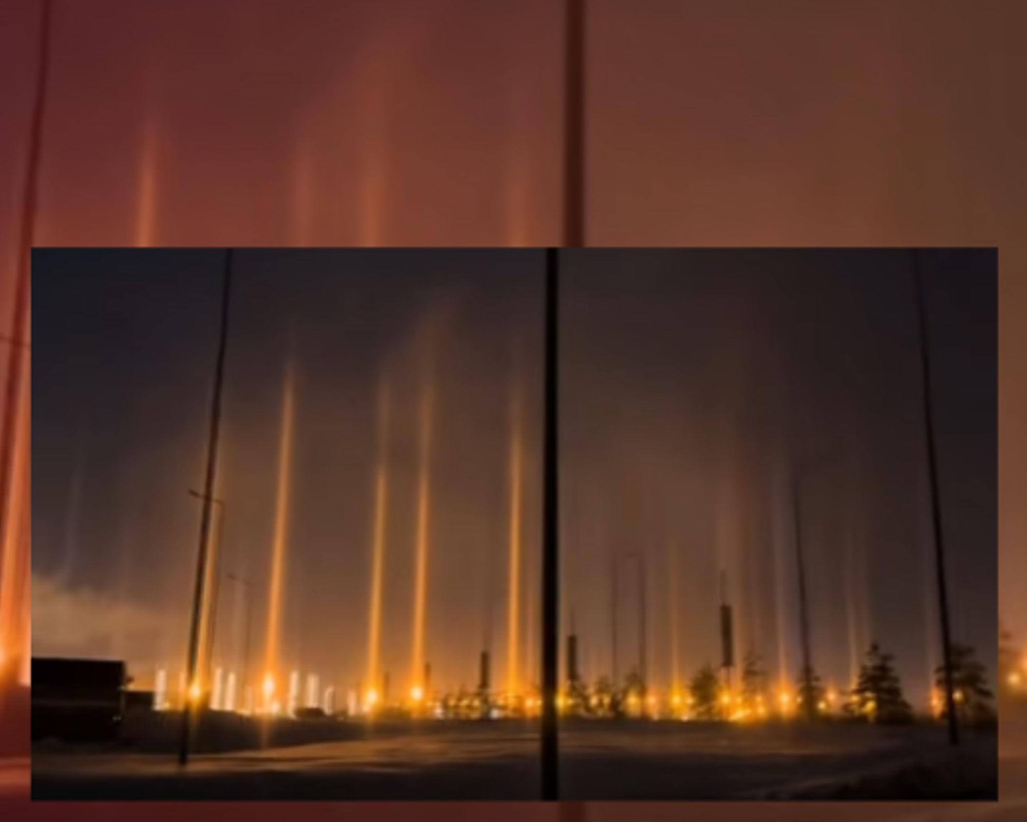 Breathtaking light pillars illuminate Saint Petersburg — Is nature’s ...