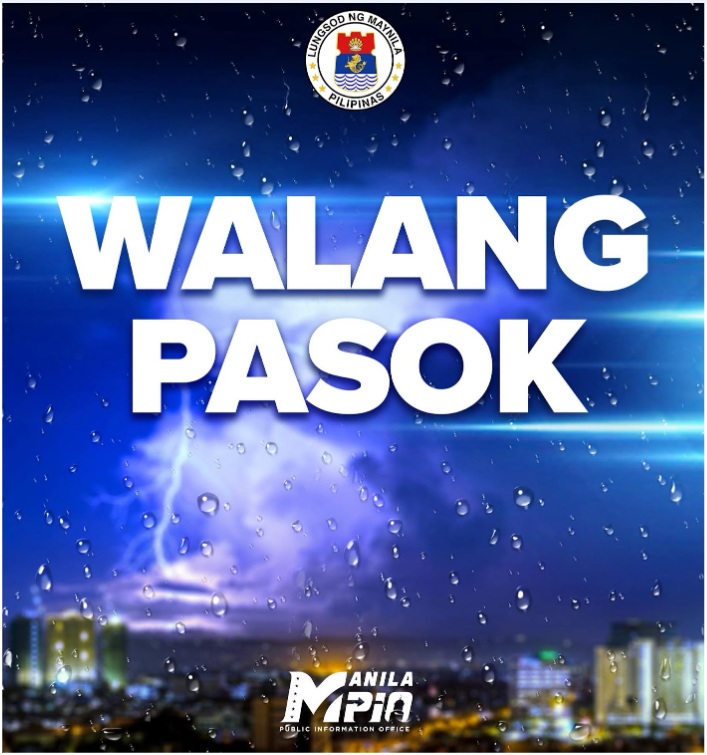 Walang Pasok sa Manila Dahil sa Patuloy na Malakas na Ulan | Diskurso PH