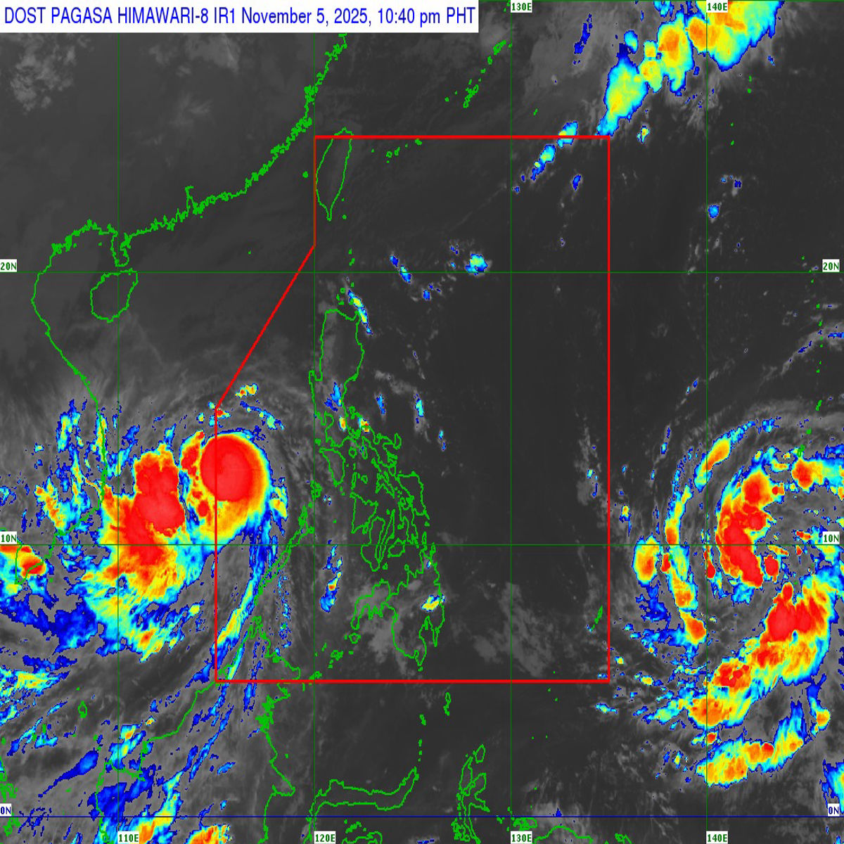 Bagyong ‘Uwan’ na maaaring tumaas sa signal no.5, posibleng mag ...