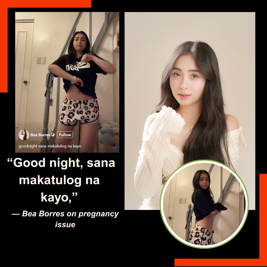 Bea Borres, nag-flex ng tiyan bilang tugon sa isyu na siya raw ay buntis | Diskurso PH