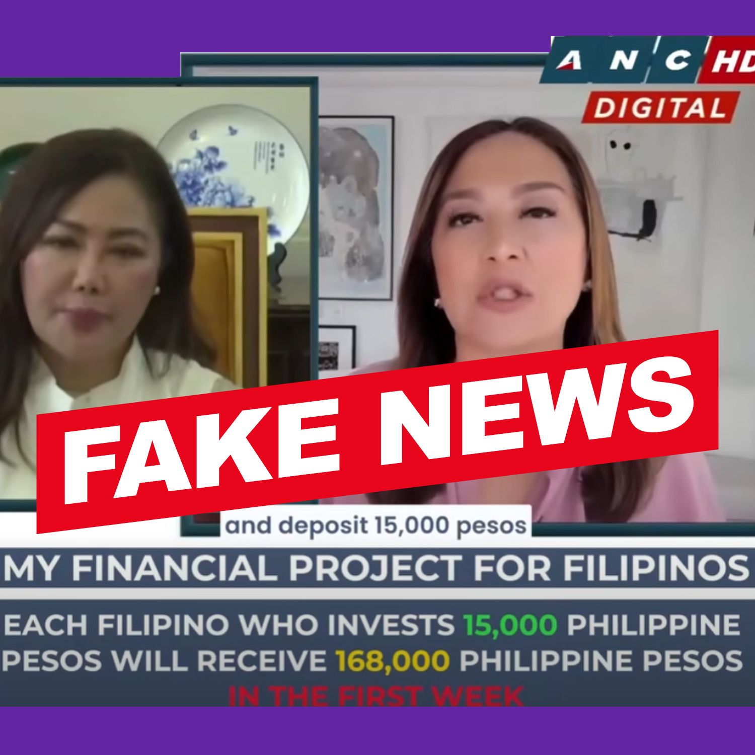 Pekeng video na nagpapakalat ng investment scam gamit ang pangalan ni ...