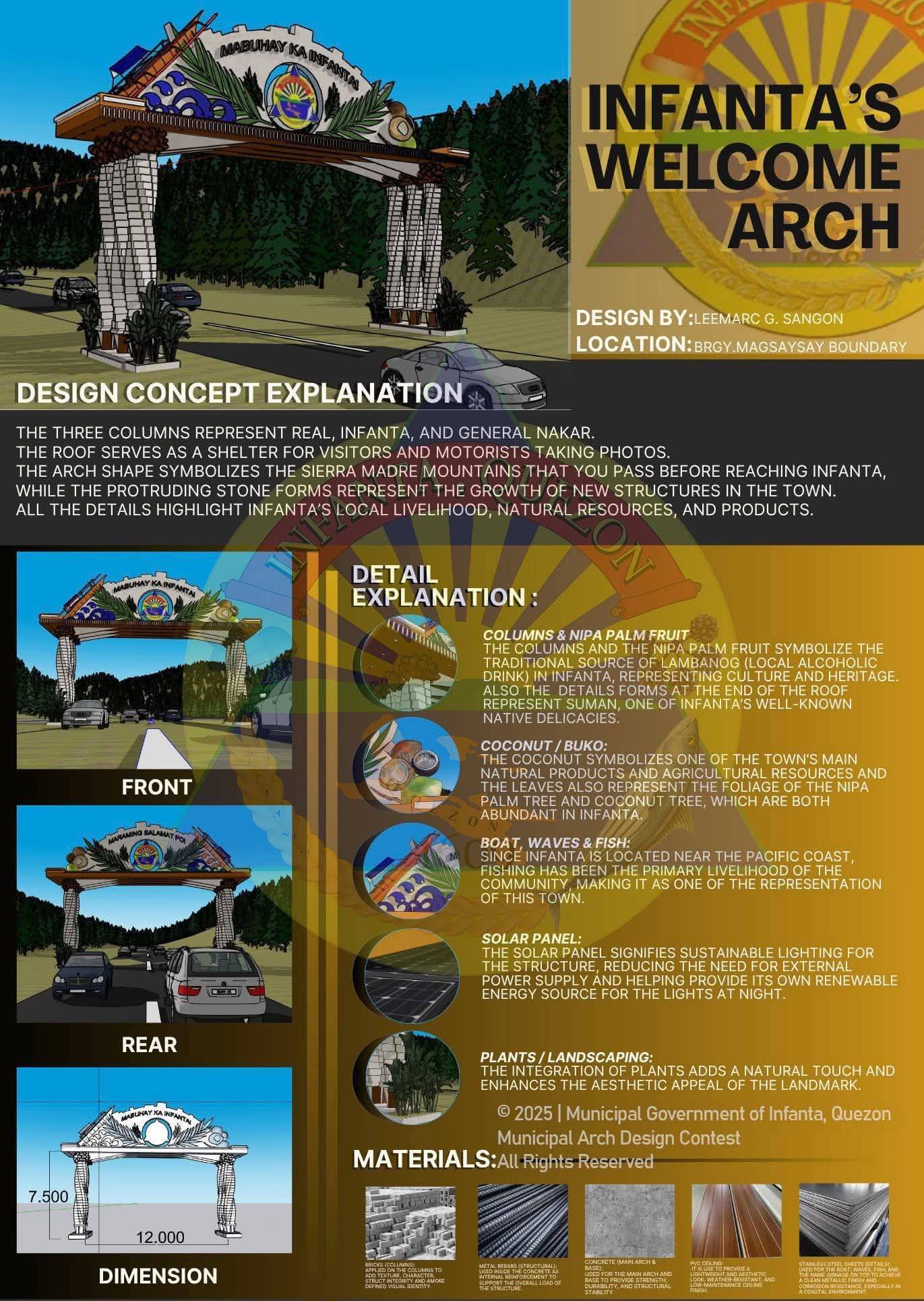 Tingnan: Infanta, magtatayo ng bagong ‘welcome arch’ sa boundary ng Quezon-Laguna nang walang ...