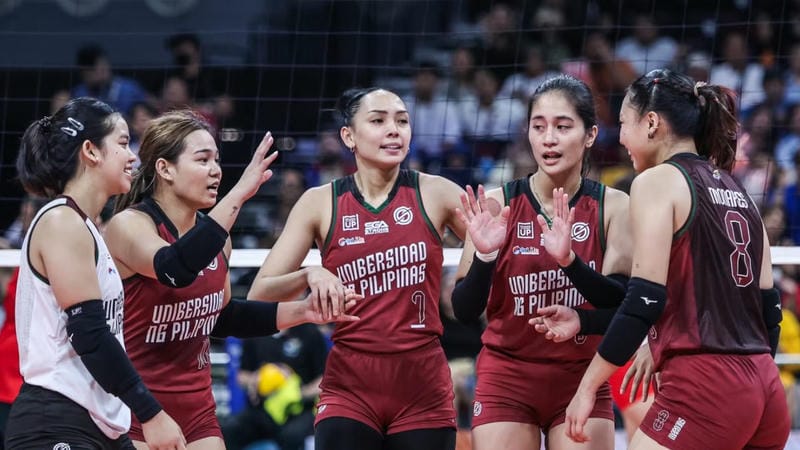 UP Maroons, Sinagot ang UE sa 5-Set Thriller para sa Una Nilang Laro ...