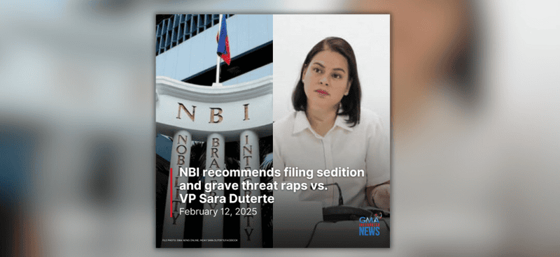 NBI Nagsampa Ng Kasong Sedisyon, Banta Laban Kay Sara Duterte | Diskurso PH