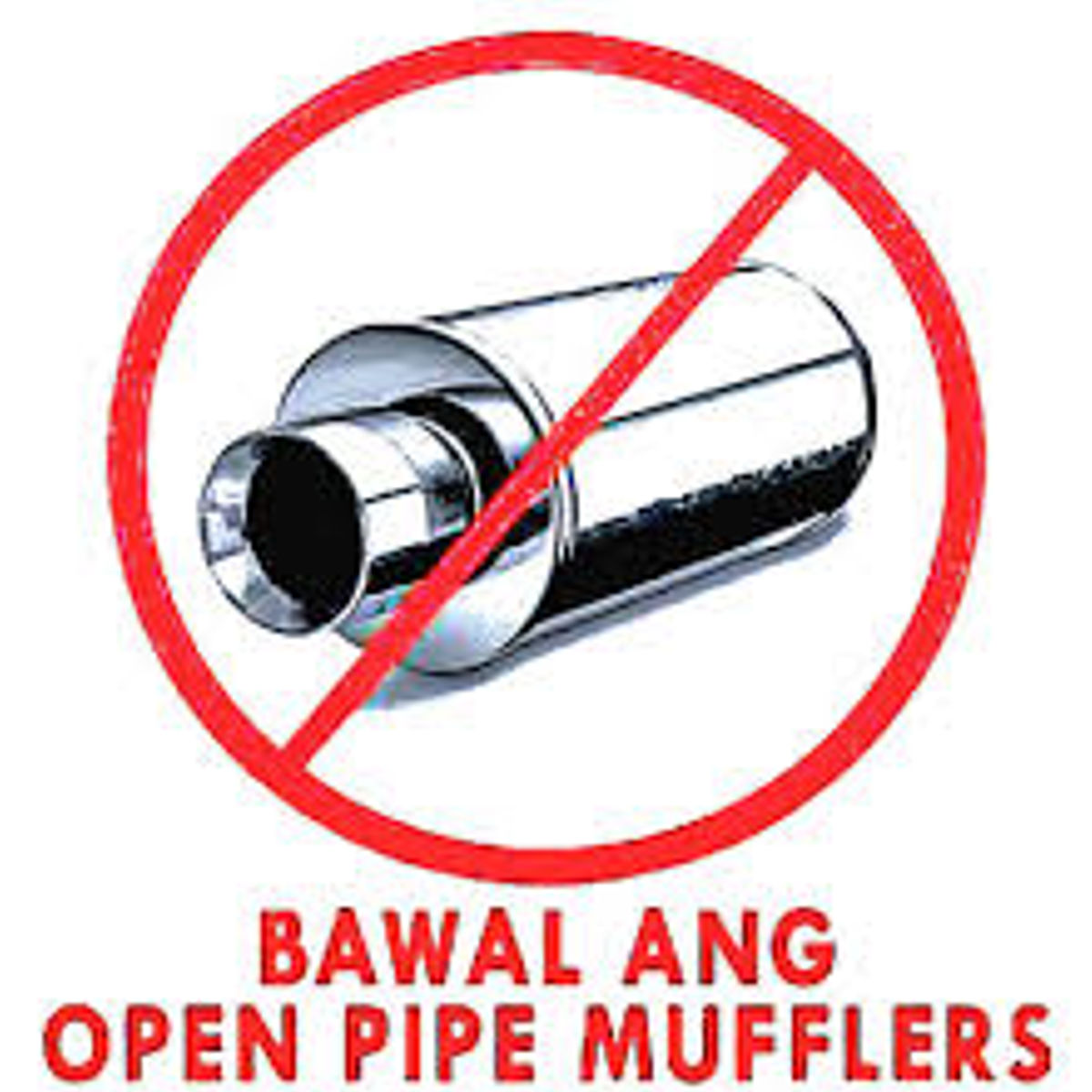 No open muffler at iba pang illegal modifications, mahigpit na ...