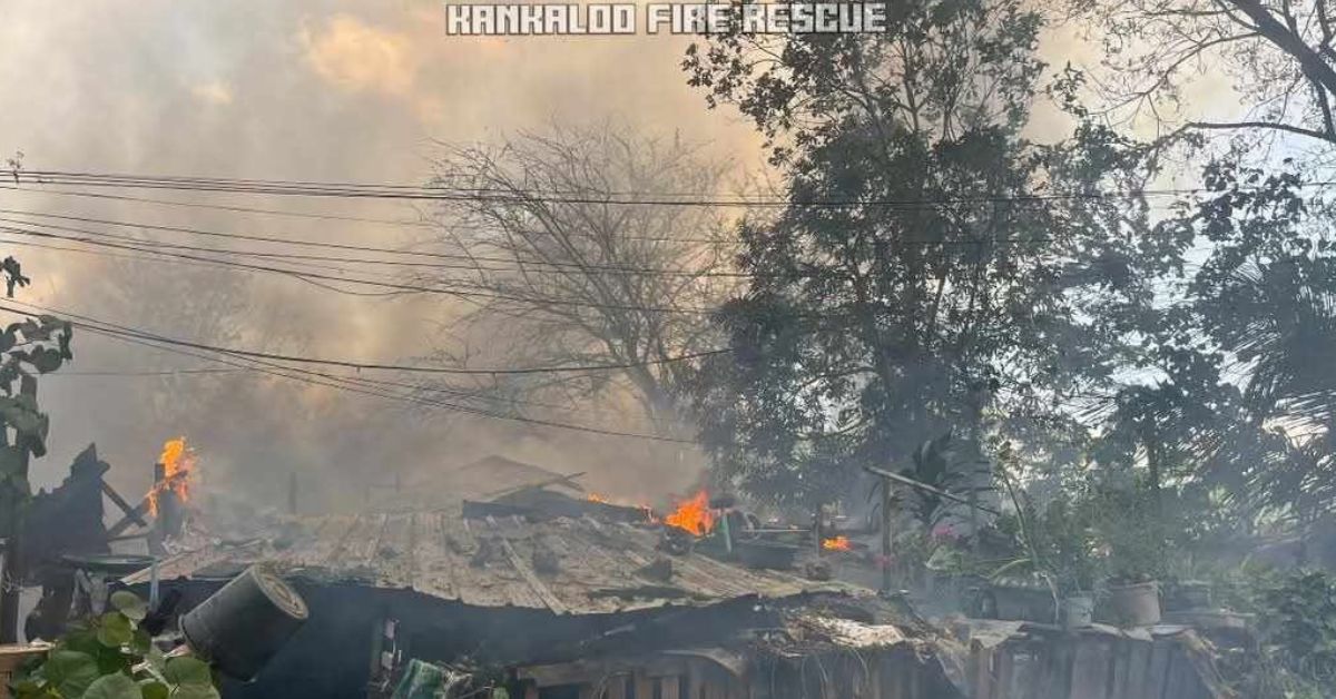 Malaking sunog, sumiklab sa Barangay UP Campus | Diskurso PH