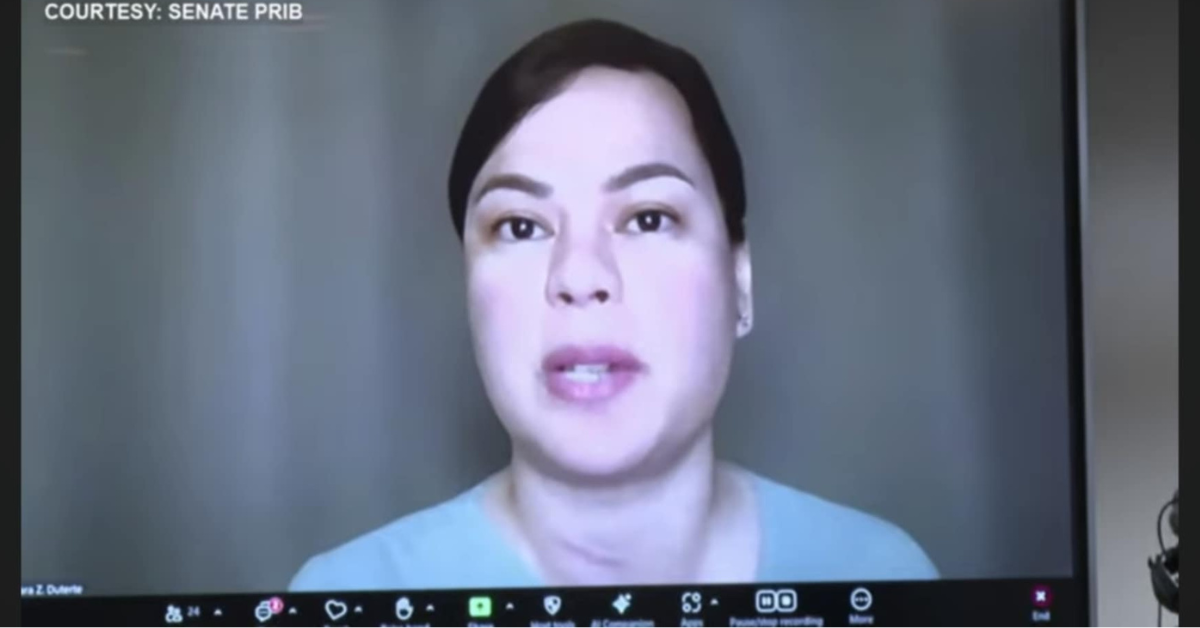 VP Sara Duterte, kinuwestiyon ang papel ng AFP sa pag-aresto sa kanyang ...