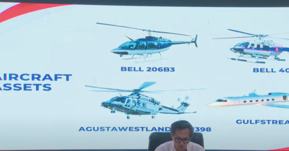 Higit ₱4.7B halaga ng air assets ni Cong. Zaldy Co, isinailalim sa ...